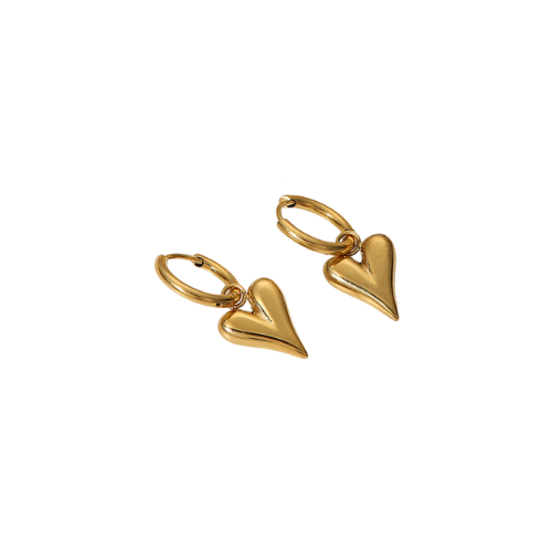 Aretes Corazon dije Dorado – CarloGreco